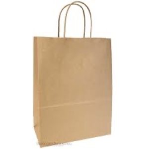 BROWN PAPER BAG WITH HANDLE – Jamaica Packaging Industries